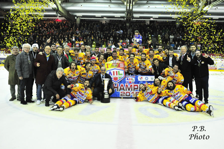 La Migross Asiago vince l’Alps Hockey League - L'Eco Vicentino