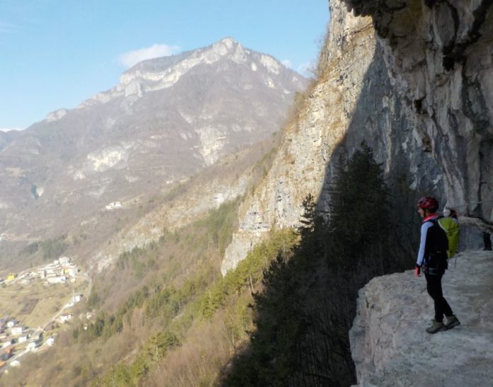 Via ferrata Anelli delle Anguane a Valdastico - L'Eco Vicentino