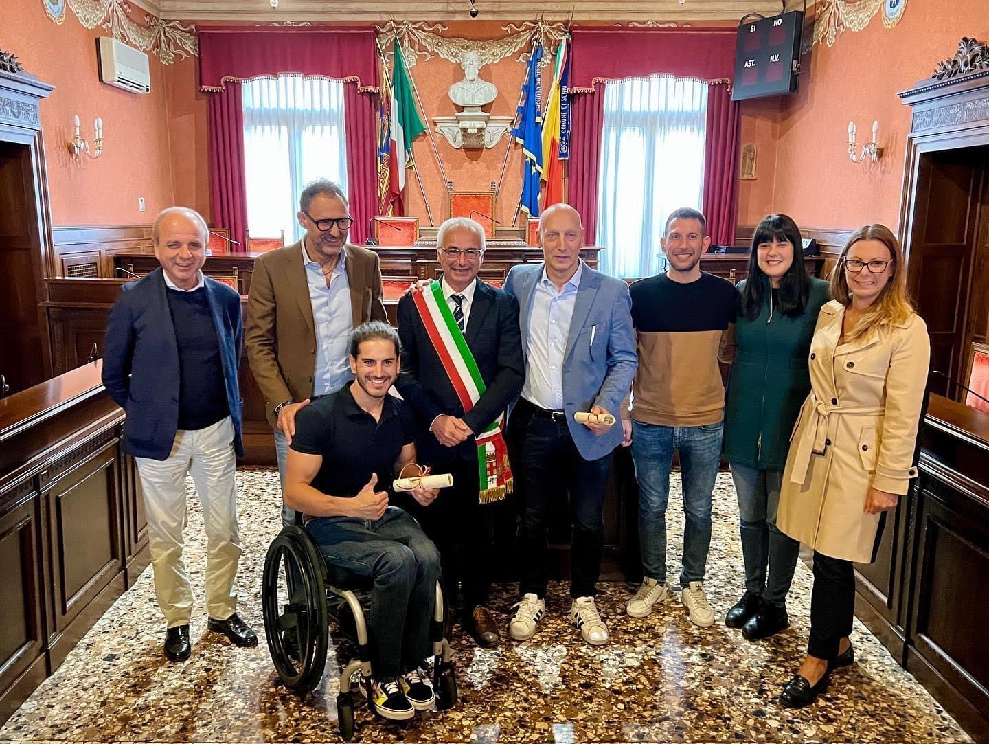 Federico Rossi e Stefano Ruaro, dopo le imprese sportive accolti in ...