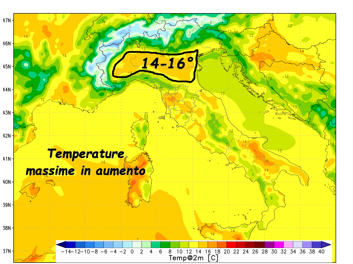 Previsioni meteo 17-19/03, nel tempo e temperature in rialzo per il fine settimana - L'Eco Vicentino