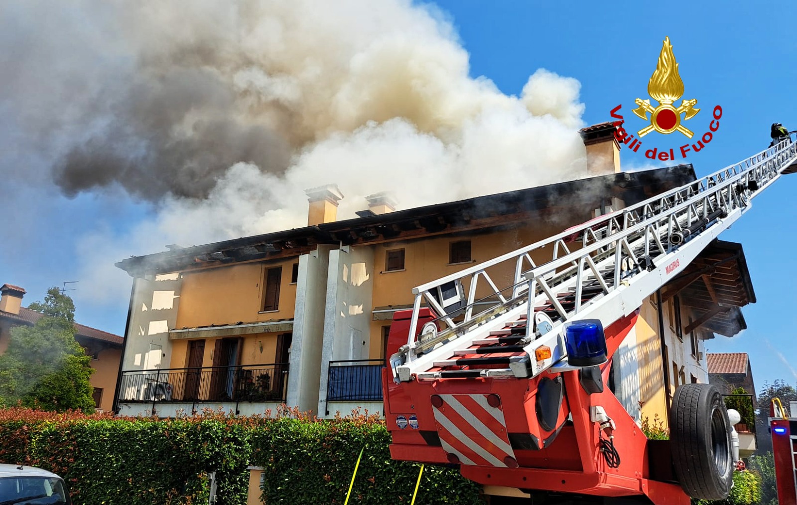 Nuovo focolaio domato dai pompieri dopo l'incendio dal barbecue a Ferragosto - L'Eco Vicentino
