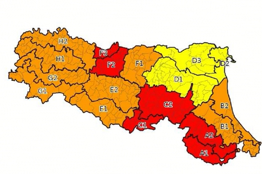 Maltempo, in Emilia Romagna è allerta rossa - L'Eco Vicentino