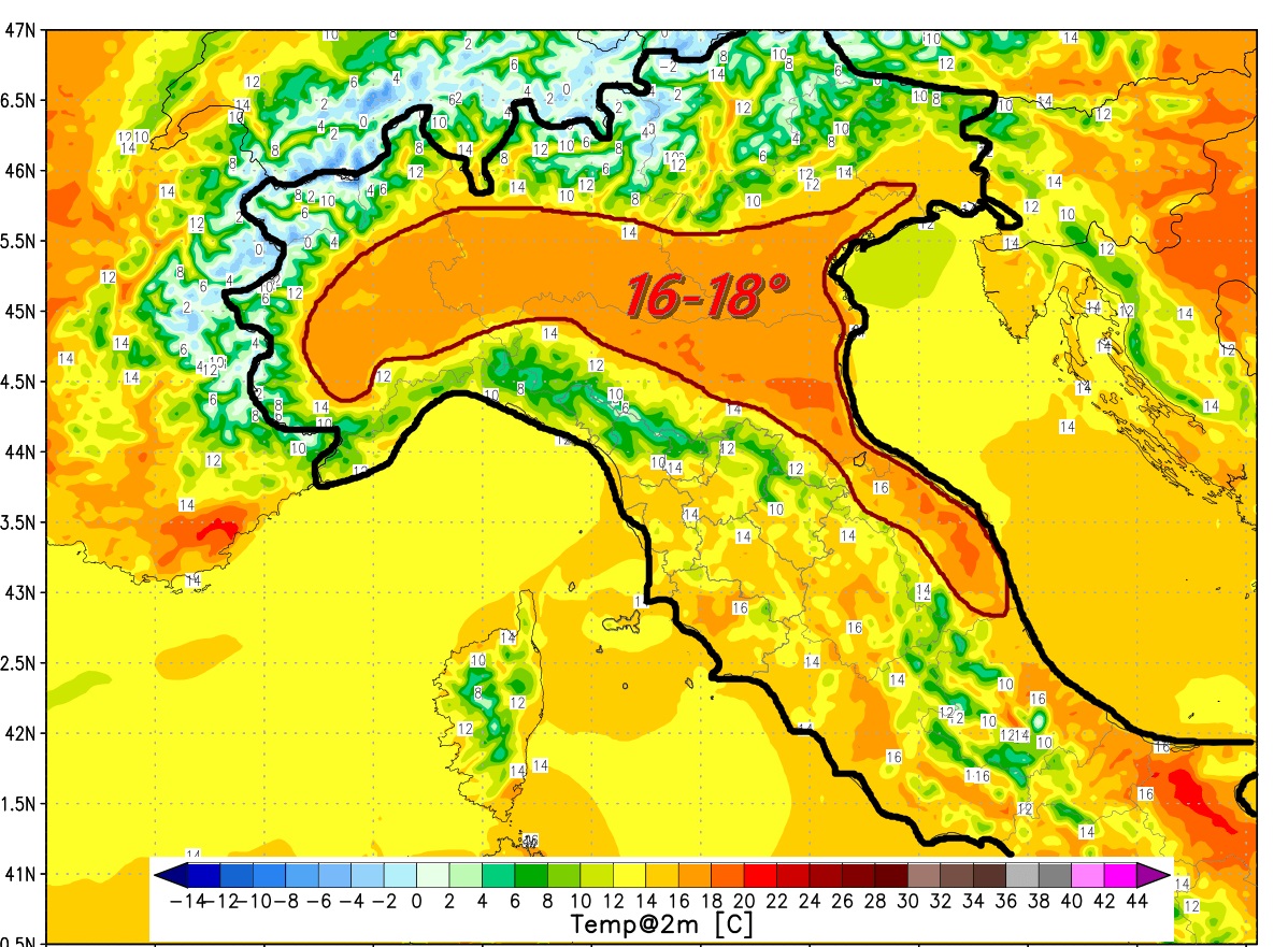 Previsioni 15-17 marzo: tempo stabile e soleggiato, ma con foschie - L'Eco Vicentino