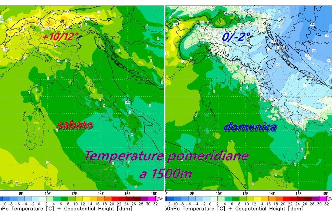 Previsioni 4-6 aprile: impennata delle temperature a 22 gradi, poi ...
