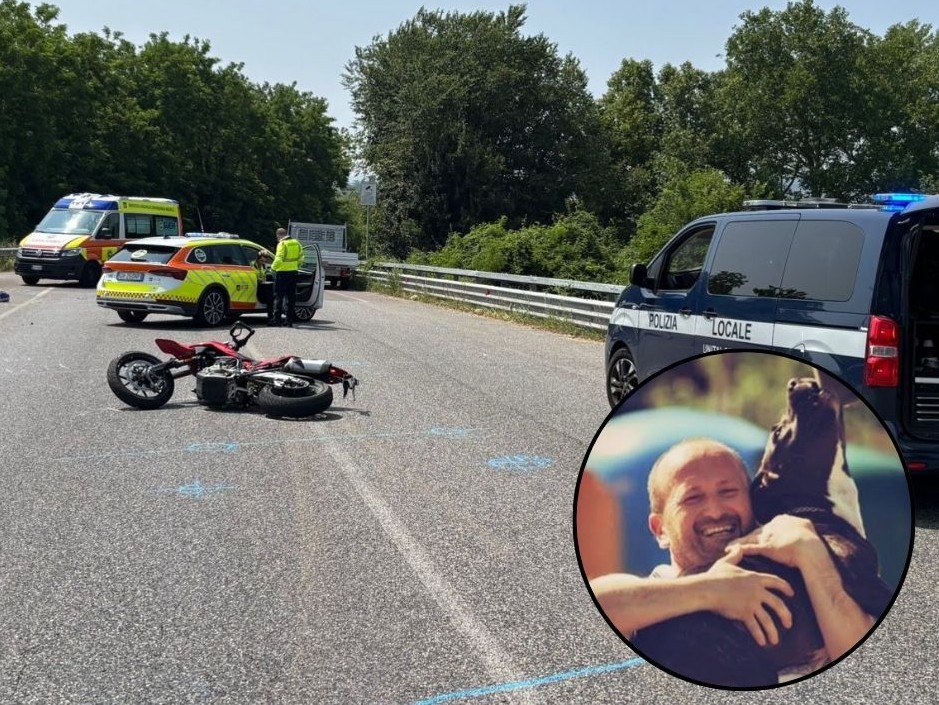 Motociclista 53enne di Trissino muore nell'urto fra un trattore e la ...