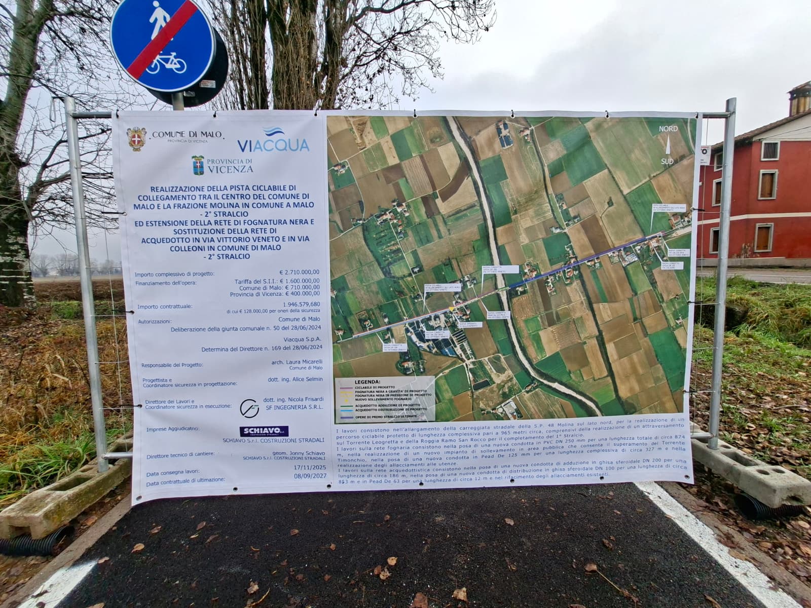 Ciclabile per Molina: al via a gennaio i lavori per il secondo stralcio ...