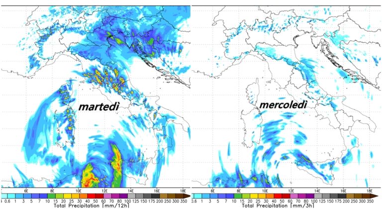 Previsioni 14-16 aprile: ultime precipitazioni, si va verso un netto ...